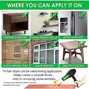 Craftopia Adhesive Craft Vinyl Roll | White Marble Vinyl , Bamboo, Wood Grain | Various Sizes and Designs (White and Gray Marble Color Pack of 3) .