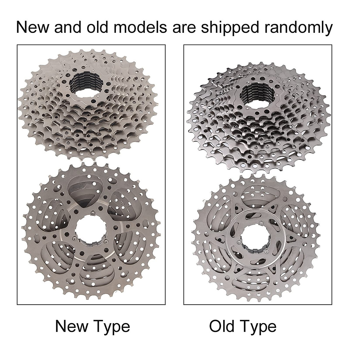 Alomejor Freewheel 9/10/11/12 Speed Freewheel Bike Cassette Mountain Cycling Freewheel Cassette Sprocket Gear (10S 11 36T)