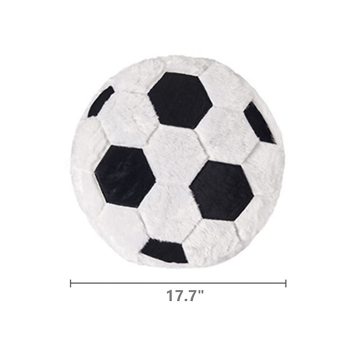 XIZHI 17.7 inch Football Throw Pillow Soft Stuffed Cushion Sports Toy Pillow Soft Durable Sports Toy for Sofa Room Decoration and Kids Boy Girls Children Birthday