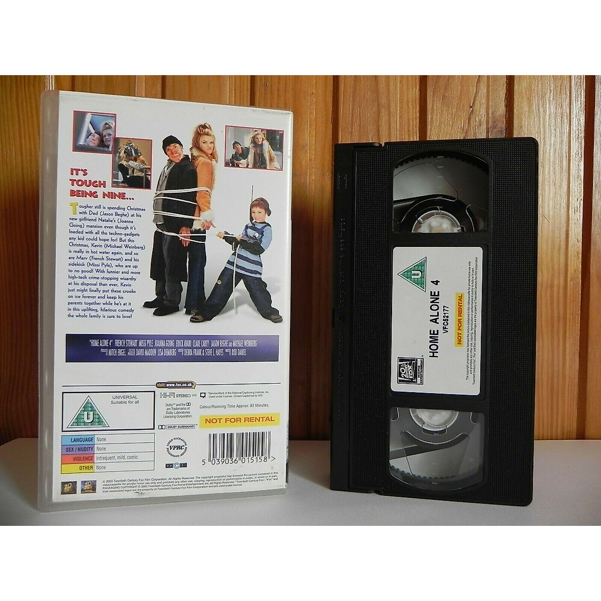 Home Alone 4 [VHS]