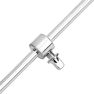 LetCart High-End Drumstick-Drum Beater Hammer Musical Instrument Accessories Metal + Silicone(黑色)