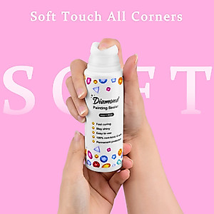 Diamond Painting Sealer 120ML, 5D Diamond Painting Glue for Permanent Hold & Shine Effect (4 OZ)