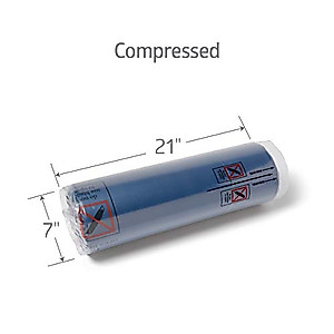 Medline Bed Wedge Pillow, Multi-Position 7.5 inch Wedge Cushion for Legs or Upper Body, Wedge Pillow for Acid Reflux, Snoring, Sinus Issues, or After Surgery