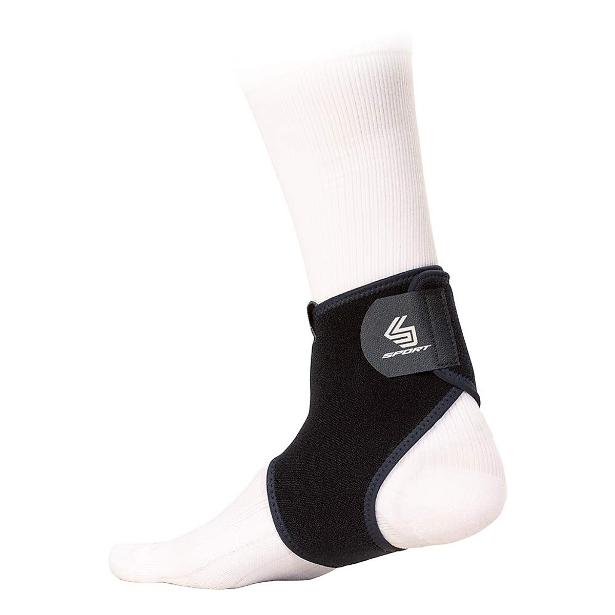 Shock Doctor Ankle Comp SLV Wrap Blk S