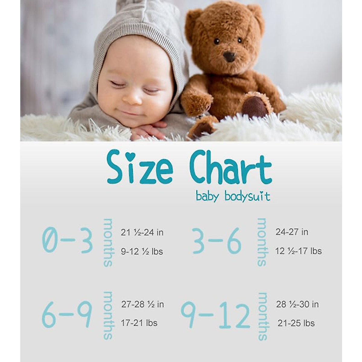 BesserBay Valentine's Day Baby Heart Bodysuit Infant Mommy Is My Valentine Red 100% Cotton Onesie 3-6 Months