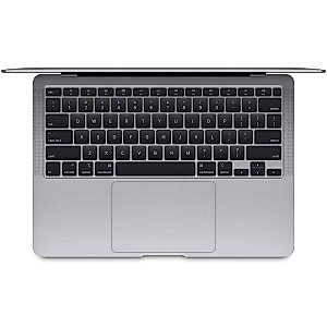 Apple MacBook Air Z0YJ1LL/A 13.3", Quad Core Processor with Boost Upgraded 16GB of RAM, 1.2 GHz - Space Gray (Renewed)