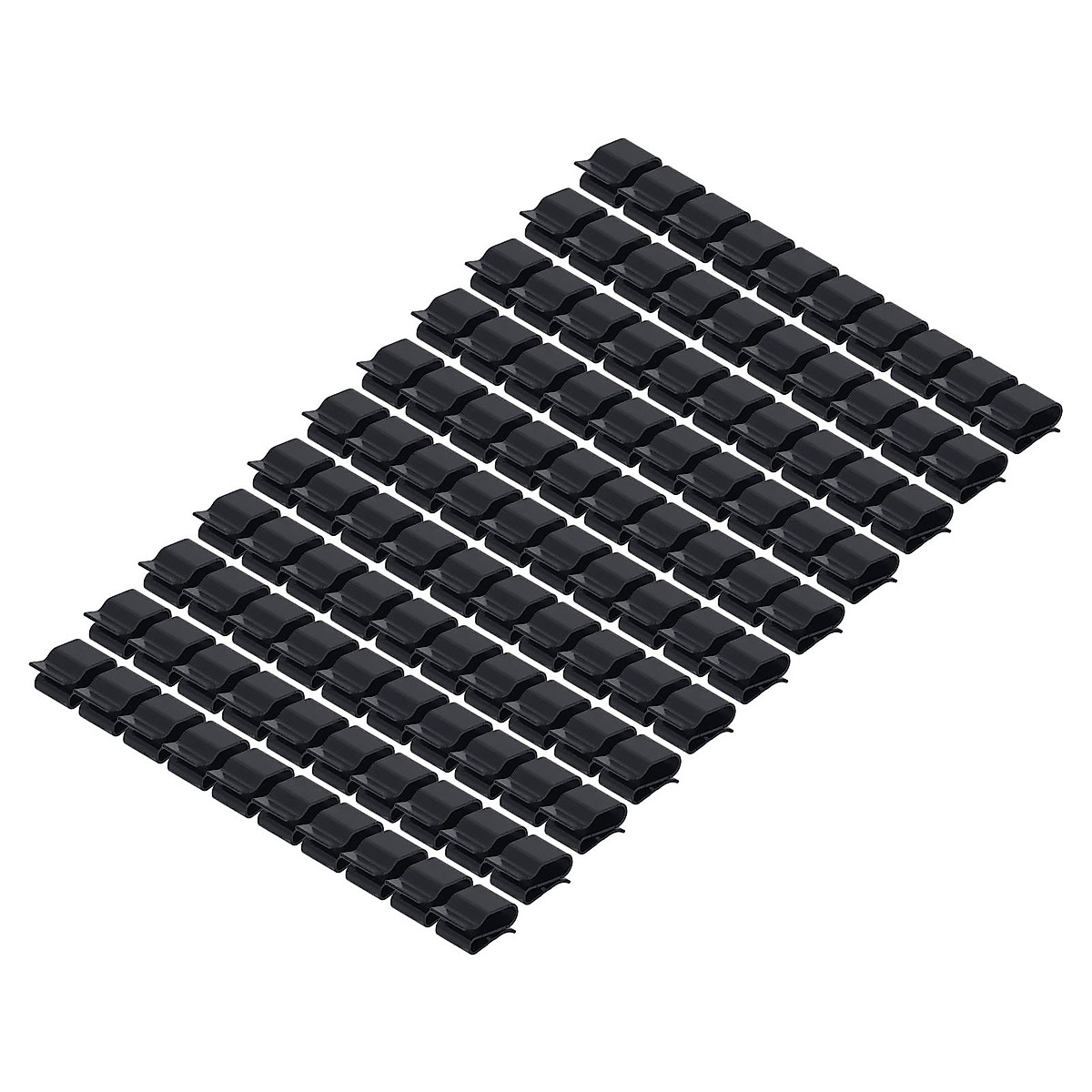 PV Panel Wire Clip, Easy to Install 100Pcs Multifunctional Solar Panel Cable Clip Temperature Resistant for Fixing