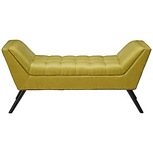 Christopher Knight Home Demi Fabric Bench, Green