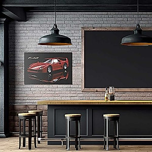 Ferrari F40 Poster Poster Print, 36x24