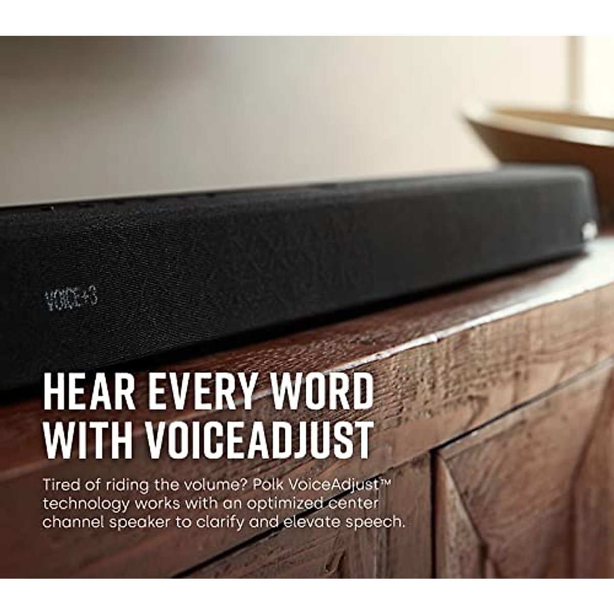 Polk MagniFi Max AX 5.1.2 Channel Sound Bar with 10" Wireless Subwoofer (2022 Model), Dolby Atmos and DTS:X Certified, Polk's Patented VoiceAdjust & SDA Technologies, Easy Setup,Black