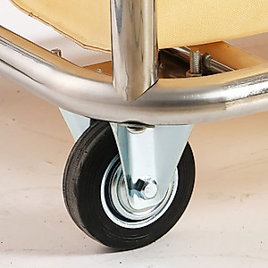 XIJIXILI Industrial Laundry Cart with Wheels 330lb Commercial 12 Bushel Laundry Hamper Sorters Large Waterproof Laundry Basket Heavy Duty For Home Laundry Organizer and Storage