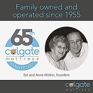 Colgate Mattress Cradle & Bassinet Mattress - GREENGUARD Gold Certified, Reversible Bassinet Pad with 2” Thickness, Wrapped in Waterproof Quilted Cover - 15” X 33” X 2”