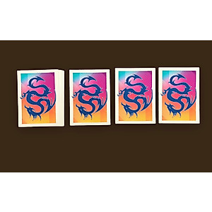 Custom Card Sleeves Border 60ct with Your Design for Gaming Cards Standard Size Magic The Gathering,