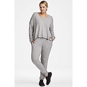 Alala Women's Wander Sweatshirt (X-Small, Grey Rib)