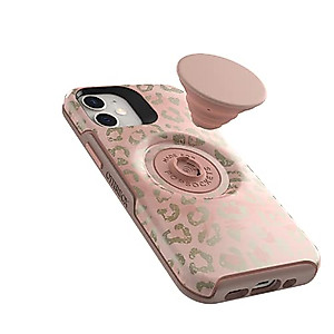 OtterBox + Pop Symmetry Series Case for iPhone 12 Mini, Retail Packaging - Feelin Catty