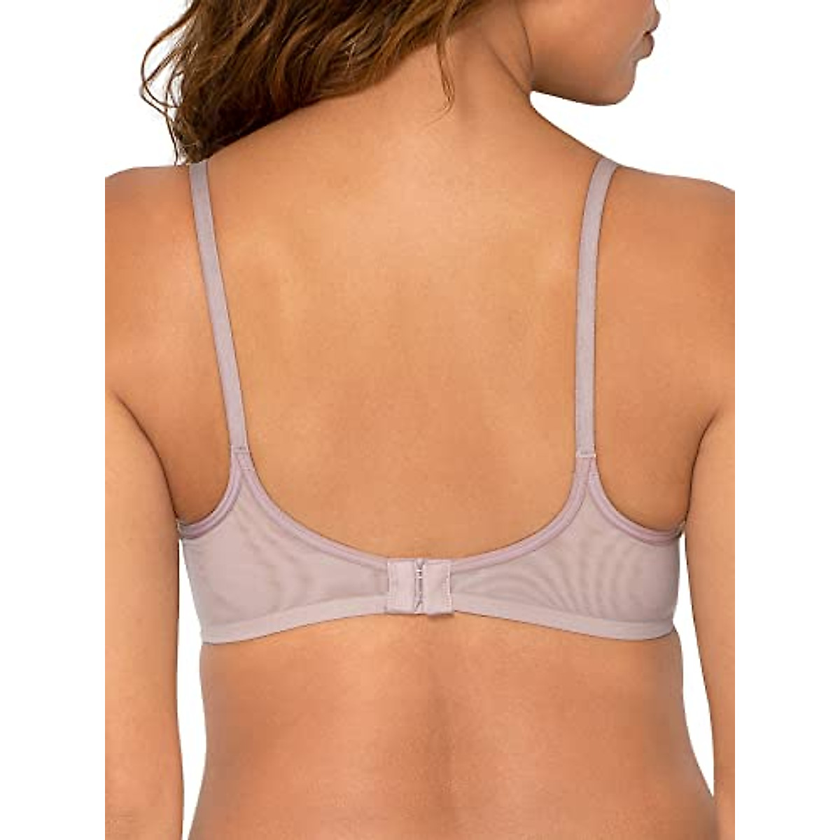 Smart & Sexy womens Sheer Mesh Underwire Demi Bra, Bark (Mesh), 38DD US