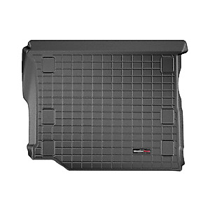 WeatherTech Cargo Trunk Liner for Jeep Wrangler Unlimited 4-Door, Wrangler Unlimited Rubicon 392, Wrangler 4-Door, Wrangler 4-Door Rubicon 392 - Behind 2nd Row (401107) Black