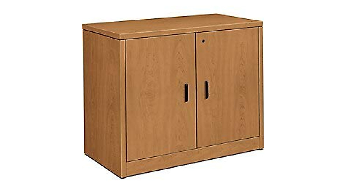 HON Storage Cabinet in Harvest - Durable Office Storage Solution