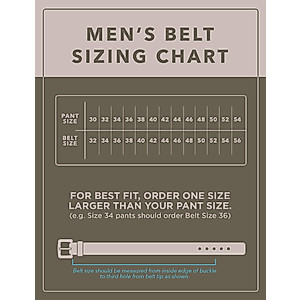 Timberland Men's 35mm Classic Buckle Jean Leather Belts, Black, 36