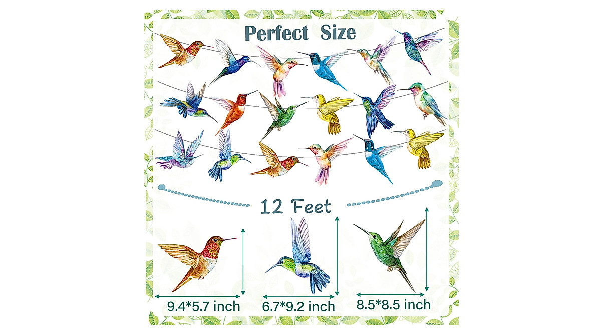 Hummingbird Party Banner | Fun Decorations for Events