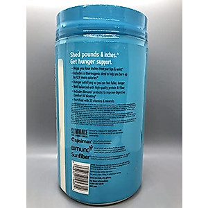 GNC Total Lean Lean Shake + Slimvance - Strawberry Banana, 20 Servings, Weight Loss Protein Powder with 200mg of Caffeine