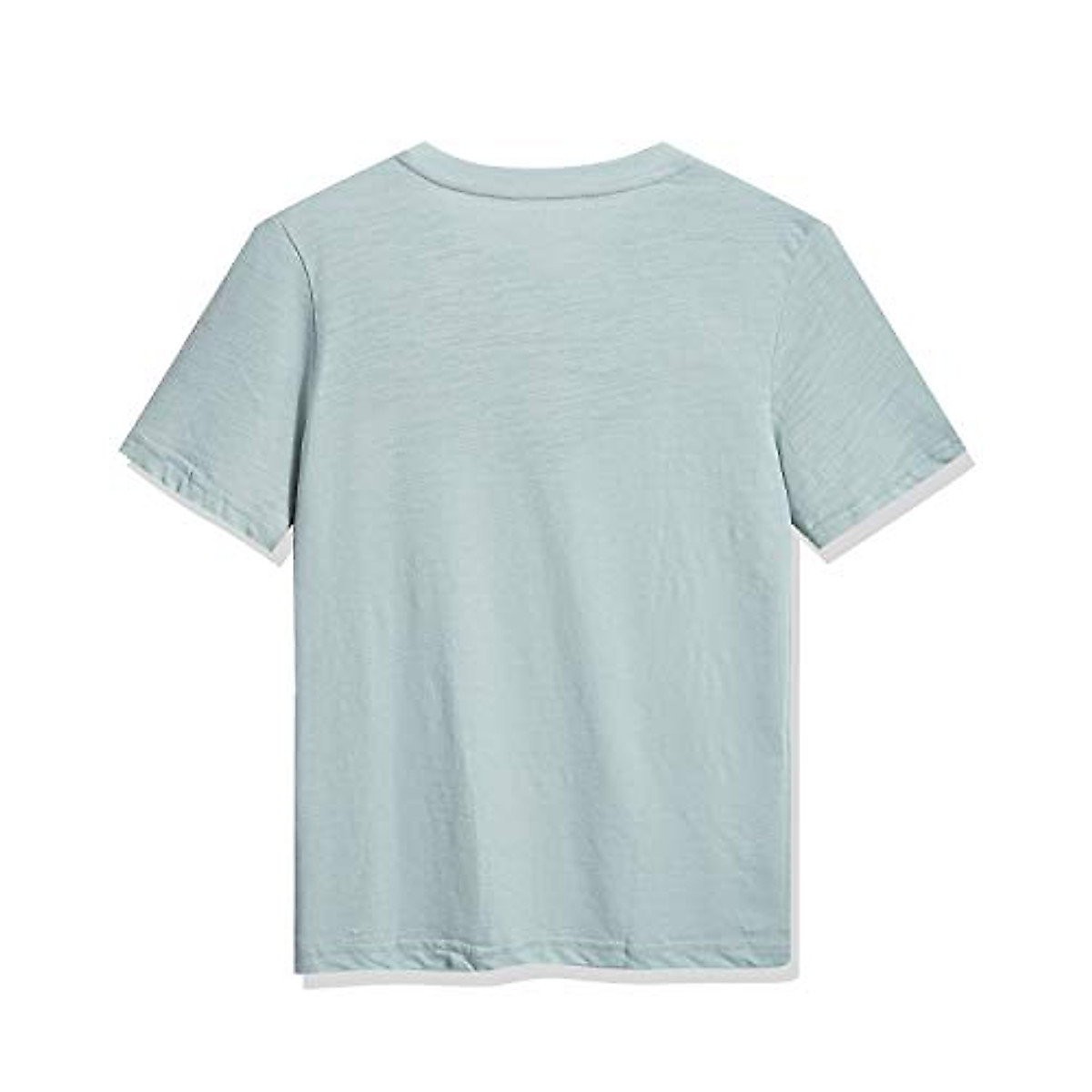 CUNYI Little Boys' Solid Short Sleeve Pocket V-Neck T-Shirt Summer Tops, Light Green, 140