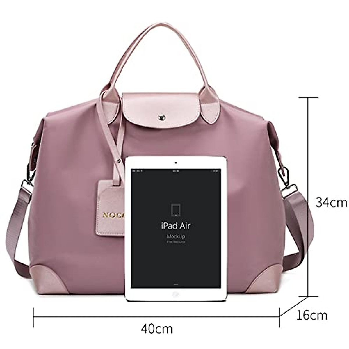 YOUYIS Women Travel Bag Ladies Handbag Large Sports Pack Multifunctional Luggage Shoulder Gym Bags Yoga Bags