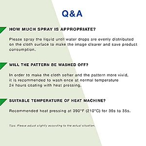 Sublimation Spray, Sublimation Spray for Cotton Shirts, Sublimation Coating Spray Apply All Fabric, Sublimation Spray for Cotton Quick Dry & Super Adhesion, Waterproof, High Gloss (100 ml)