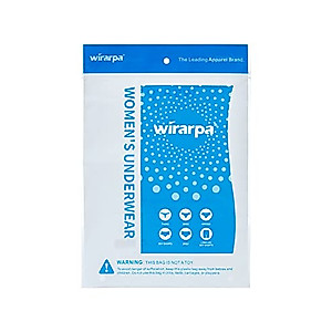 wirarpa Women's Cotton Underwear High Waist Stretch Briefs Soft Underpants Breathable Panties 4 Pack Large
