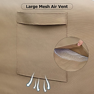 Rosoenvi Outdoor Chair Cover, Patio Chair Cover and Outdoor Furniture Cover Waterproof, Adirondack Chair Covers, Patio Furniture Covers for Rainy, Snowy and Sunny, 36 x 28 x 47 Inch, 2 Pack