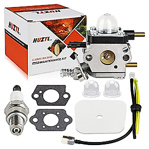 Huztl Carburetor for Mantis Tiller 7222M 7222 7222E 7225 7230 7234 7240 7920 7924 C1U-K54A Carb for Echo TC-210 HC-1500 Cultivator Parts