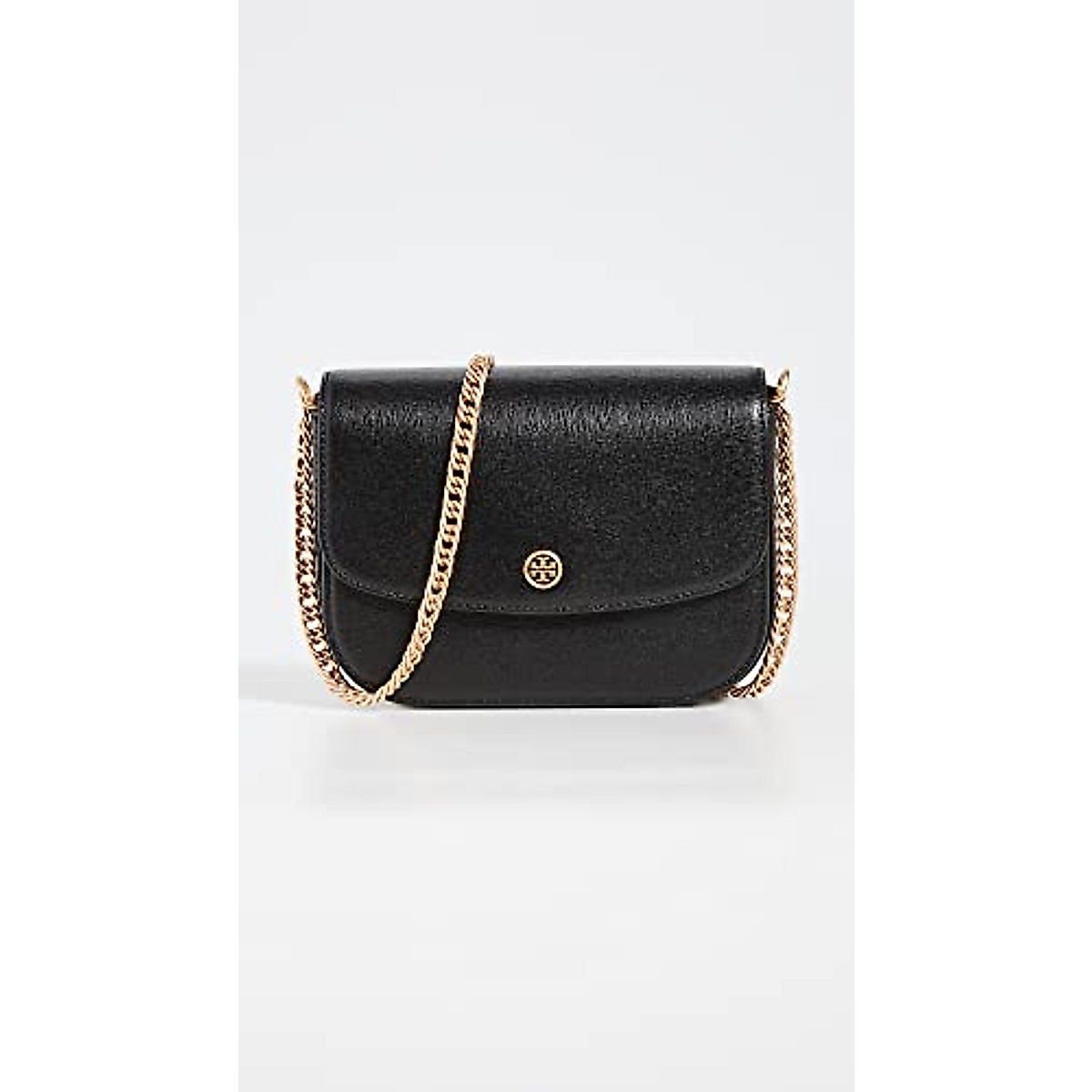 Tory Burch Women's Robinson Convertible Shoulder Bag, Black, One Size