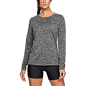 Under Armour Women's UA Tech™ Twist Crew Long Sleeve MD Black