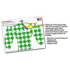 WraptorSkinz Skin Wrap compatible with Sony PS5 DualSense Controller Houndstooth Green (CONTROLLER NOT INCLUDED)