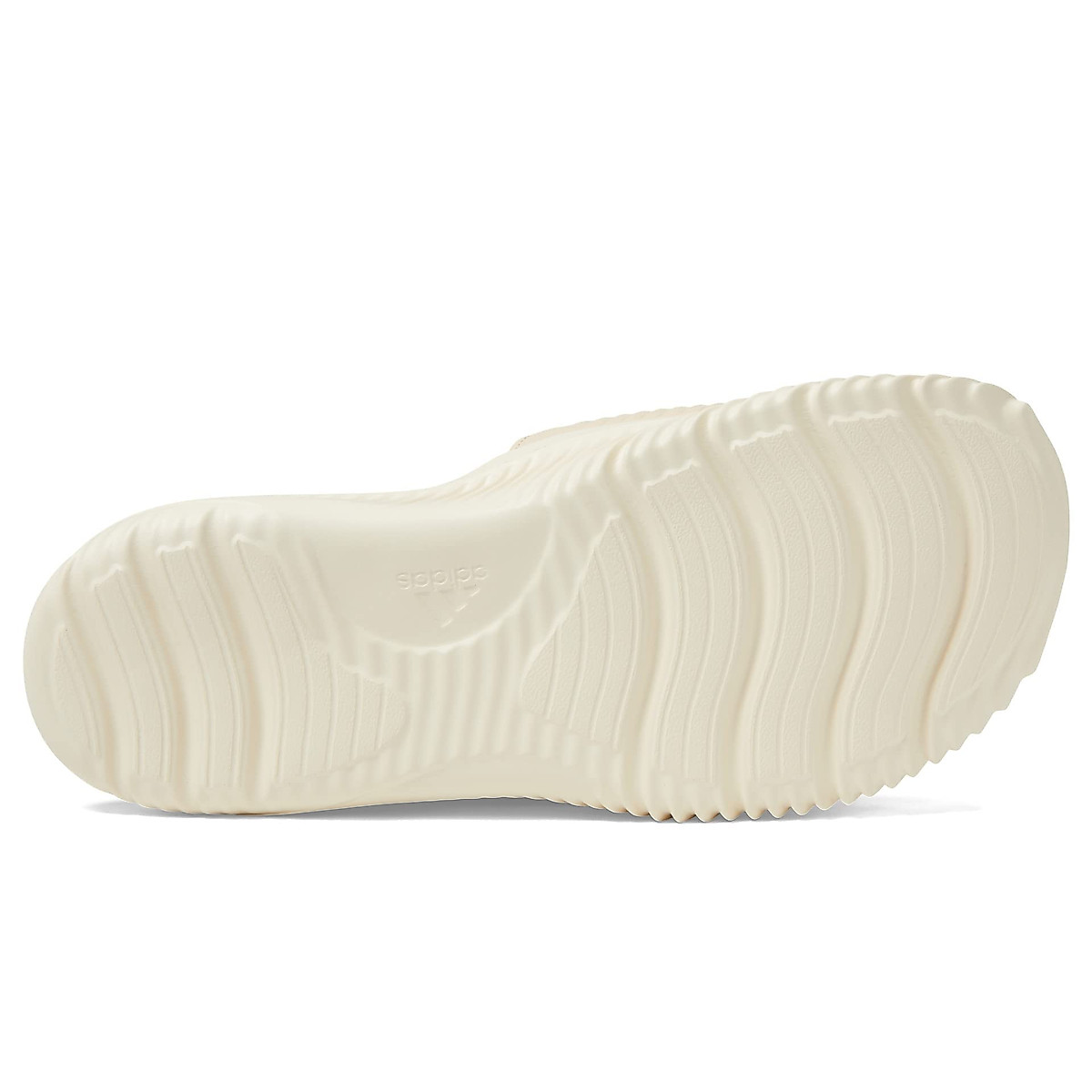 adidas Unisex Alphabounce 2.0 Slides Sandal, Sand Strata/Silver Pebble/Wonder White, 9 US Men