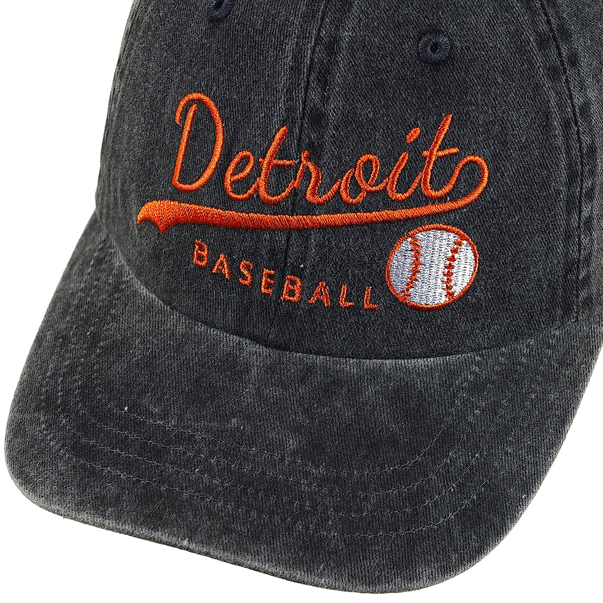 Cheniuua City Cotton Hat Embroidered Baseball Cap Adjustable Hat for Men Women