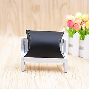 ccHuDE 100 Pcs Pillow Box Candy Gift Box for Wedding Birthday and Christmas