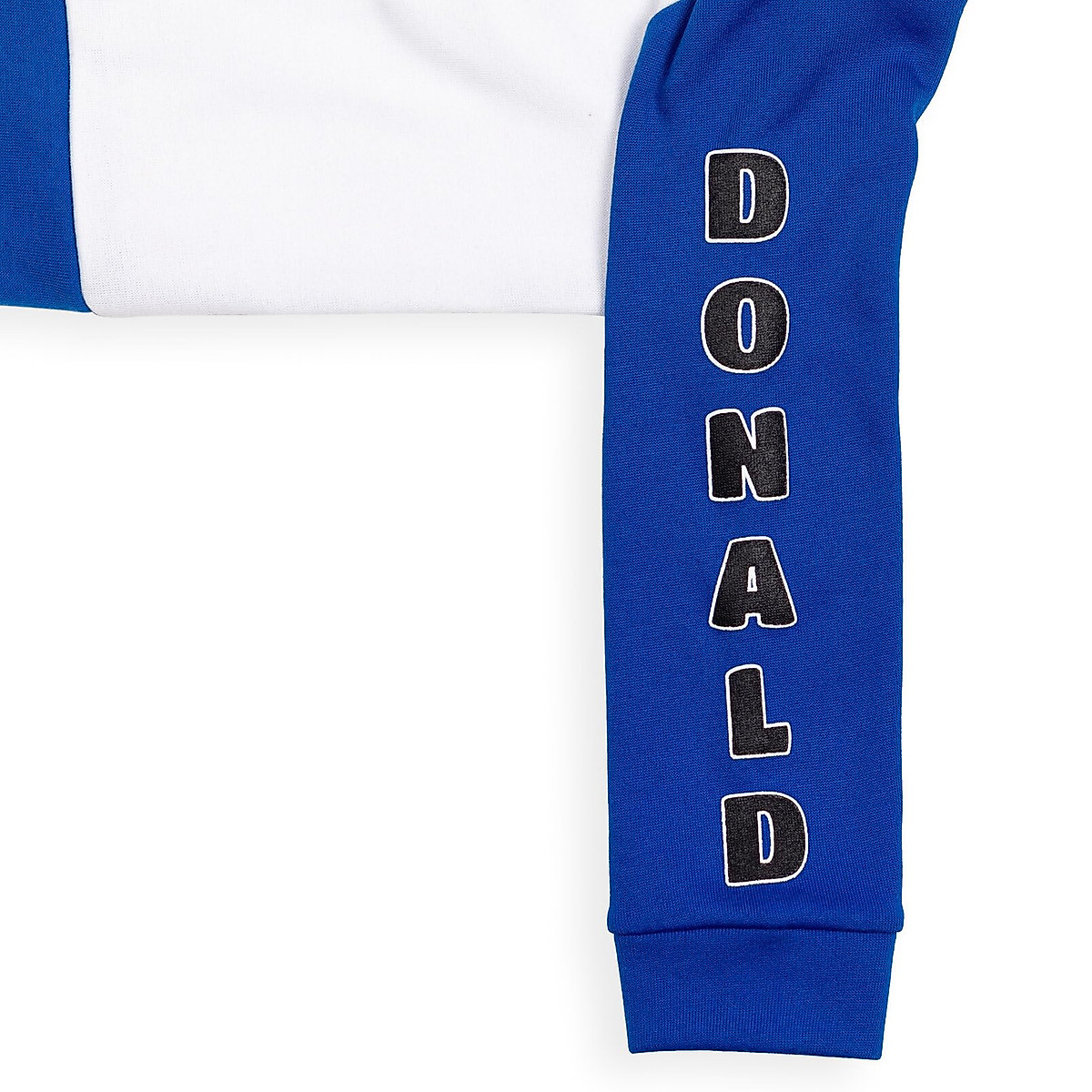 Disney Mickey Mouse Donald Duck Little Boys Fleece Hoodie Blue/White 7-8