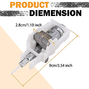 Ignition Switch Actuator Pin 924-704 for 1997-2007 Jeep Wrangler Liberty Grand Cherokee 1995-2005 Dodge Neon Chrysler PT Cruiser Sebring Plymouth Ignition Switch Replace 4690492AB, 4664099, 924704