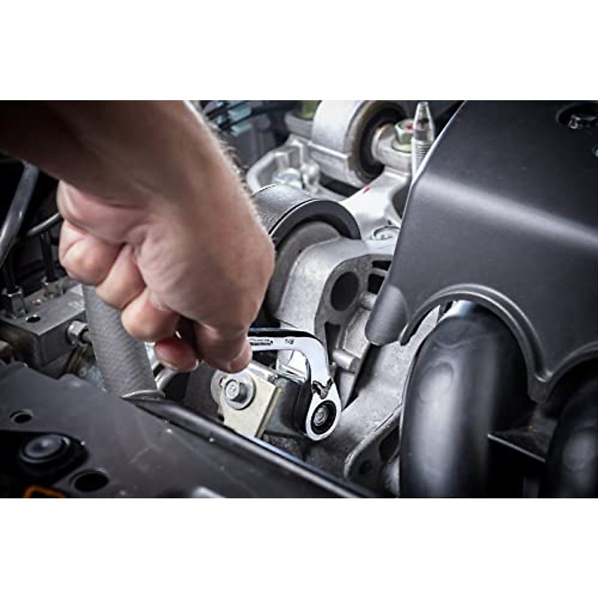 GEARWRENCH 4 Pc. 12 Pt. Reversible S-Shape Double Box Ratcheting Wrench Set, SAE - 85399