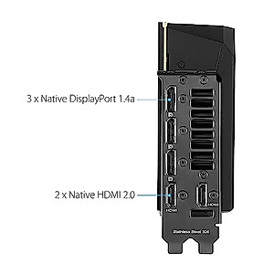 ASUS ROG Strix LC NVIDIA GeForce RTX™ 4090 OC Edition Gaming Graphics Card (PCIe® 4.0, 24 GB GDDR6X, HDMI® 2.1, DisplayPort™ 1.4a, Full-Coverage Cold Plate, 240 mm Radiator, 560mm tubing)