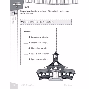 180 Days of Writing for First Grade - An Easy-to-Use First Grade Writing Workbook to Practice and Improve Writing Skills (180 Days of Practice)