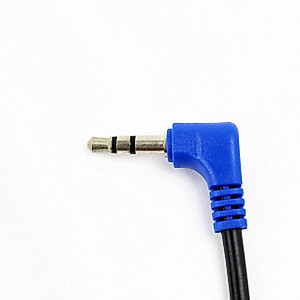 ZAWDIO - MIDI to TRS 3.5mm Breakout Cable Right Angle Adapter for: Akai, Korg, Line6, LittleBits - MPC Studio, Touch, MPX8, Electribe 2, SQ-1