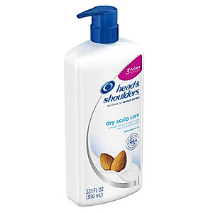 Head and Shoulders Dry Scalp Care Daily-Use Anti-Dandruff Paraben Free Shampoo, 32.1 fl oz