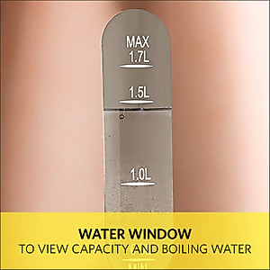 BELLA (14753) 1.7 Liter Electric Tea Kettle Copper Chrome