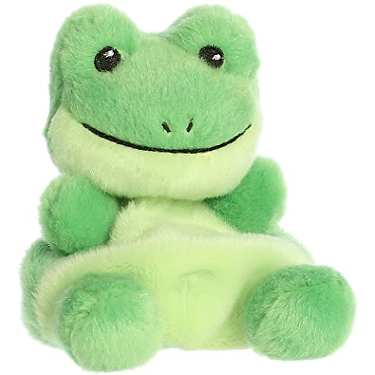 Aurora® Adorable Palm Pals™ Ribbits Frog™ Stuffed Animal - Pocket-Sized Play - Collectable Fun - Green 5 Inches