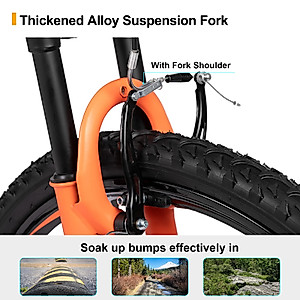 HH HILAND Hiland Humtaway 26'' Mountain Bike for Mens and Womens, 3/6 Spoke Wheel, 21 Speed and Shimano Rear Derailleur,Aluminum Frame with Front Suspension, Bicycle for Adult Black