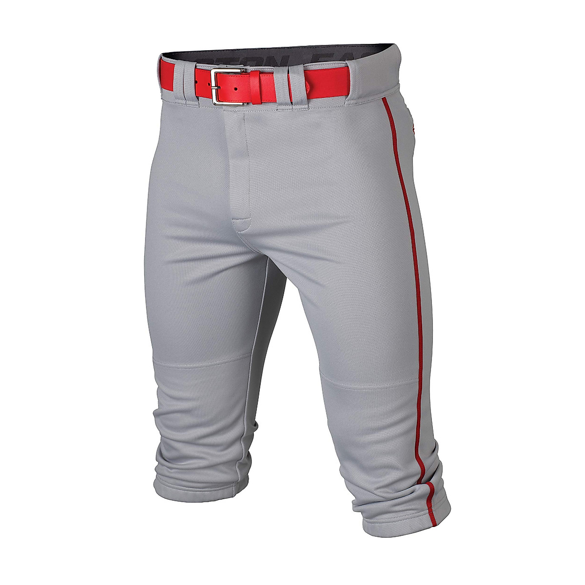 Easton | RIVAL+ Knicker Piped Baseball Pant | Grey/Red | Youth | XLarge