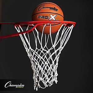Champion Sports Pro-X Composite Microfiber Basketball - Official Size 7 - 29.5"