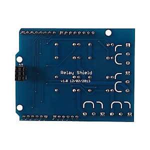 AITIAO 3Pcs 5V 4 Channel Relay Shield Four Channel Relay Control Board Relay Expansion Board for PIC AVR DSP ARM MCU